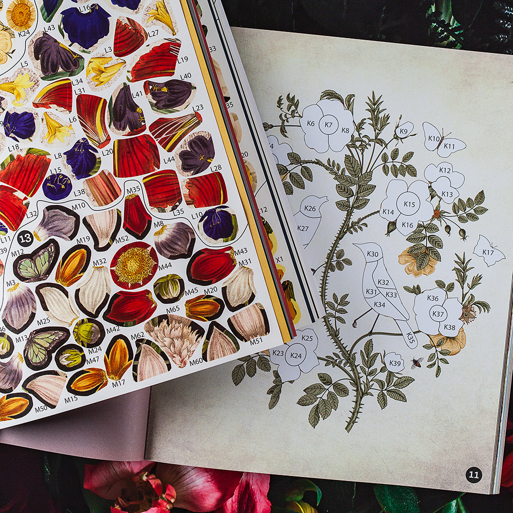 Vintage Sticker by Number – pilbooks