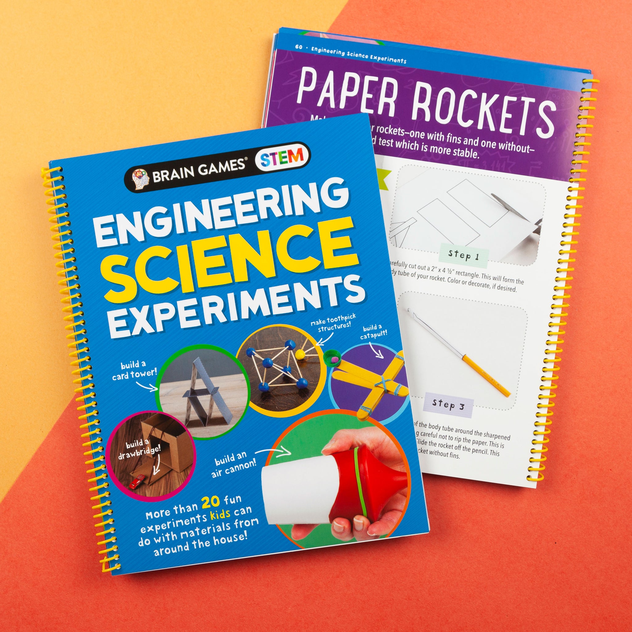 Brain Games STEM Engineering Science Experiments – pilbooks